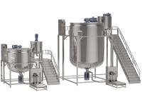 China Hydraulic 0-5500rpm Liquid Detergent Mixer With 316/304 Stainless Steel for sale