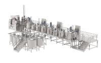 China Viscosity Products Dispersing Homogenizer Mixer Machine With 0-1440rpm Dispese Speed for sale