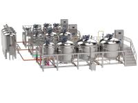 China Viscosity Products Dispersing Homogenizer Mixer Machine With 0-1440rpm Dispese Speed for sale