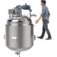 China SS316/304 Liquid Detergent Mixer With Hydraulic Lifting And Double Jackets for sale