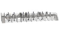China Industrial Homogenizer Toothpaste Making Machine With High Shear Mixer for sale