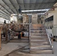 China Liquid Soap Making Machine / Shampoo With Complex Scraping Board Blending Oar And Sanitation Grade Mirror Polishing Surface for sale
