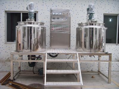 China Steam Heating Liquid Homogenizer for Fast Mixing of Liquid Washing Products at 0-3600rpm Speed for sale