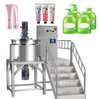 China 50l 200l 500l 1000l 5000l Liquid Detergent Mixing Machine Shampoo Making Equipment Cosmetics Production Line for sale