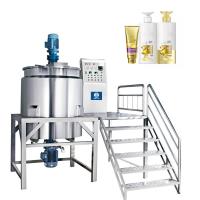China CE GMP Standard Homogeneous Tank Liquid Detergent Making Machine Cosmetic Lotion Making Machine for sale