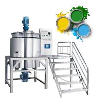 China Liquid Detergent Making Machine Cosmetic Lotion Shampoo Liquid Soap Making Machine Blending Tank Mixing Mixer for sale