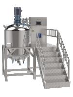 China Liquid Detergent Mixing Machine Homogenizer Mixer Machine Liquid Soap Mixing Machine for sale