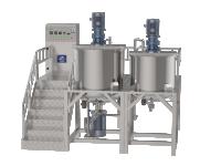 China High Speed Cosmetic Mixer Hair Dye Shampoo Vacuum Homogenizer Emulsifier Mixer Face Cream Body Lotion Making Mixing Machine for sale