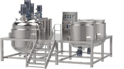 China Liquid Detergent Production Line Mixing Machine for Shampoo and Perfume Mixing for sale