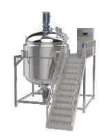 China Vacuum Homogenizer Mixer Toothpaste Manufacturing Machine for Paste Emulsion Mixing Equipment for sale