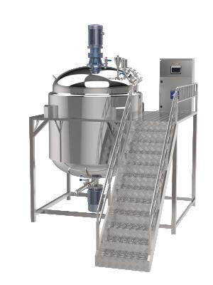 China Vacuum Homogenizer Mixer Toothpaste Manufacturing Machine for Paste Emulsion Mixing Equipment for sale