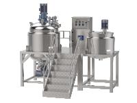 China Custom Cosmetic Cream Shampoo Liquid Soap Making Machine 100L 500L Dishwashing Liquid Toothpaste Mayonnaise Production Line for sale