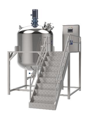China Food Chemical Liquid Soap Cosmetic Homogenizer High Quality Vacuum Mixer Mayonnaise Making Emulsifying Machine for sale