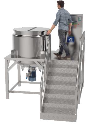 China Liquid Fertilizer Mixing Tanks Chemical Detergent Shampoo Cosmetic Cream Emulsifier Emulsion Mixer Tanks for sale