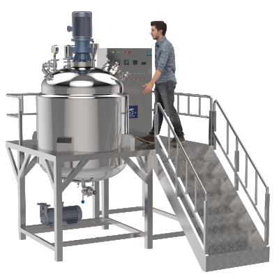 China Homogenizer Mixing Machine Cosmetic Cream Emulsifying Vacuum Milling Capability Chemical Processing Manufacturing Plants for sale