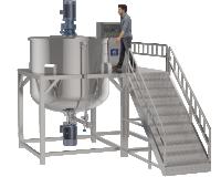 China Emulsion Machine Homogenizer Mixer Mixing Equipment For Chemicals Manufacturing Plant for sale