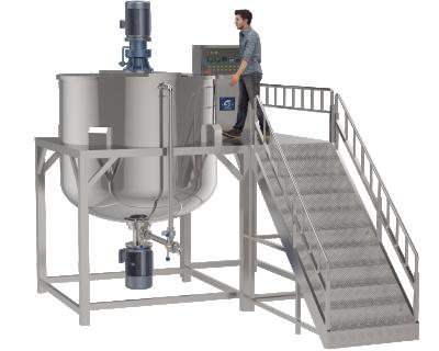 China Emulsion Machine Homogenizer Mixer Mixing Equipment For Chemicals Manufacturing Plant for sale