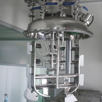 China Vacuum Mixer Homogenizer 500 Kg Cosmetic Manufacturing Production Line for sale