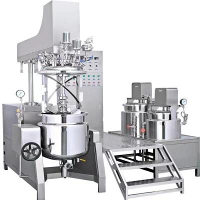 China Vacuum Homogenizer Emulsifying Mixer Cream Lotion Food Cosmetic Processing Equipment for sale