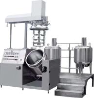 China Homogenized Blending Emulsifying Mixer Tomato Paste Homogenizer Vacuum Emulsifier Mayonnaise Sauce Making Machine for sale