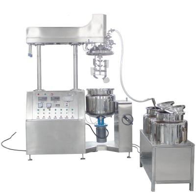 China 500L Blender Emulsion Mixer Industrial Cosmetic Mixer Vacuum Homogenizer Emulsifying for sale