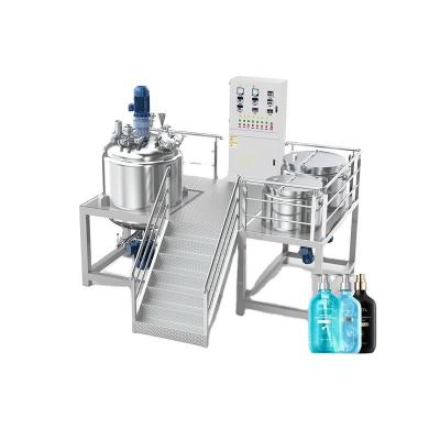 China Homogenizer Vacuum Emulsifier Mixer for Cosmetic Cream Liquid Soap Professional Wet Grinding Solution for sale