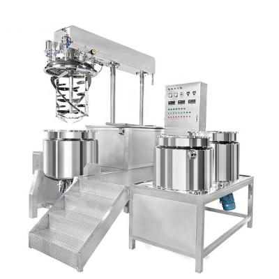 China High Efficiency Vacuum Liquid Cosmetic Cream Emulsifying Homogenizer Mixer Machine for sale
