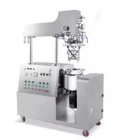 China Newest Vacuum Homogenizing Emulsifying Mixer For Petroleum Jelly Vacuum Emulsion Mixing Machine for sale