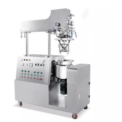 China Newest Vacuum Homogenizing Emulsifying Mixer For Petroleum Jelly Vacuum Emulsion Mixing Machine for sale