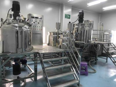 China Vacuum Homogenizing Emulsifying Machine With Automatic Material Suction Mature Technology Forging Quality Is Guaranteed for sale