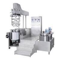China High Shear Vacuum Cosmetics Lotion Homogenizing Emulsifier Equipment Ointment Syrup Ketchup Mixer Toothpaste Gel Making Machine for sale