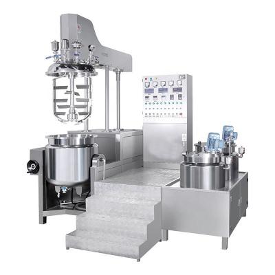 China High Shear Vacuum Cosmetics Lotion Homogenizing Emulsifier Equipment Ointment Syrup Ketchup Mixer Toothpaste Gel Making Machine for sale