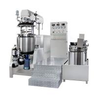 China Vacuum Homogenizer Emulsifier Mixer Mayonnaise Jam Ketchup Making Equipment Machine Cream Emulsifying Mixer for sale