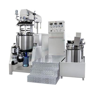 China Vacuum Homogenizer Emulsifier Mixer Mayonnaise Jam Ketchup Making Equipment Machine Cream Emulsifying Mixer for sale