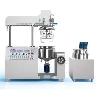 China Automated Paste Mixing Machinery Equipment Stainless Steel Food Grade Standard Vacuum Homogenizer Emulsifier Mixer for sale