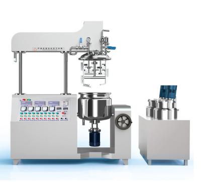 China Automated Paste Mixing Machinery Equipment Stainless Steel Food Grade Standard Vacuum Homogenizer Emulsifier Mixer for sale