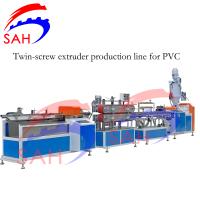 China Twin-Screw Extruder for PVC and Engineering Plastics with High-Speed Steel Blades and Three-Axis Positioning for sale