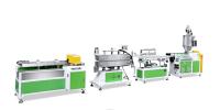 China Plastic PC/PVC/PP/PE/ABS/PMMA Pipe Tube Bar Profile Extrusion Machine with Main Extruder for sale