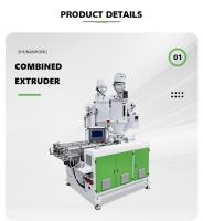 China LED Double Color T5/T8 Lighting Tube Co-Extrusion Machine with Online Cutting and 3-in-1 Functionality for sale