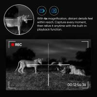 China Night Vision Scope for Hunting, 1920x1080 OLED HD Support Photos & Videos Clip on Night Vision Monocular, Day & Night Observation Range up to 300M for sale