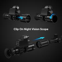 China Night Vision Scope for Hunting, 1920x1080 OLED HD Support Photos & Videos Clip on Night Vision Monocular, Day & Night Observation Range up to 300M for sale