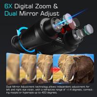 China 3D VR Night Vision Goggles,8K UHD Night Vision Binoculars for Adults, Auto Wake and Seamless 3D Integration Tech,Infrared Goggles, Rechargeable with 8K Photo & 4K Video, TF Card NOT Included for sale