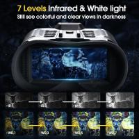 China Head-Mounted Night Vision Goggles - Rechargeable Hands Free Night Vision Binoculars Goggles,1312FT Digital Infrared Viewing for Adults,Include 32GB SD Card,8X Digital Zoom for sale