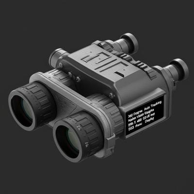 China 360 Degree Auto Tracking Night Vision Goggles with 1.5 - 6.4 Degrees Viewing Angle and 800 X 480 OLED Display for sale