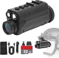 China NVG40 Digital Night Vision Monocular with 4K Video Dual IR Illumination and Helmet Mounted for Hunting and Tactical Use for sale