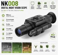 China NK008 Digital Night Vision Scope with AI Zoom 1080P Video Recording and 400m Night Vision Range for Hunting for sale