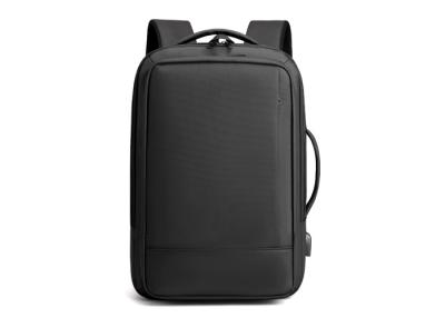 China 15.6 Inch Laptop Backpack Waterproof Nylon USB Charging Travel Business School Bag 0.75kg for sale