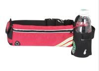 China Reflective Waterproof Running Waist Belt Bag with Water Bottle Holder 200pcs MOQ for sale