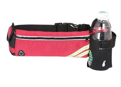 China Reflective Waterproof Running Waist Belt Bag with Water Bottle Holder 200pcs MOQ for sale