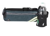 China Waterproof Lycra Running Waist Pack with Water Bottle Holder 30-39 inch Adjustable for sale